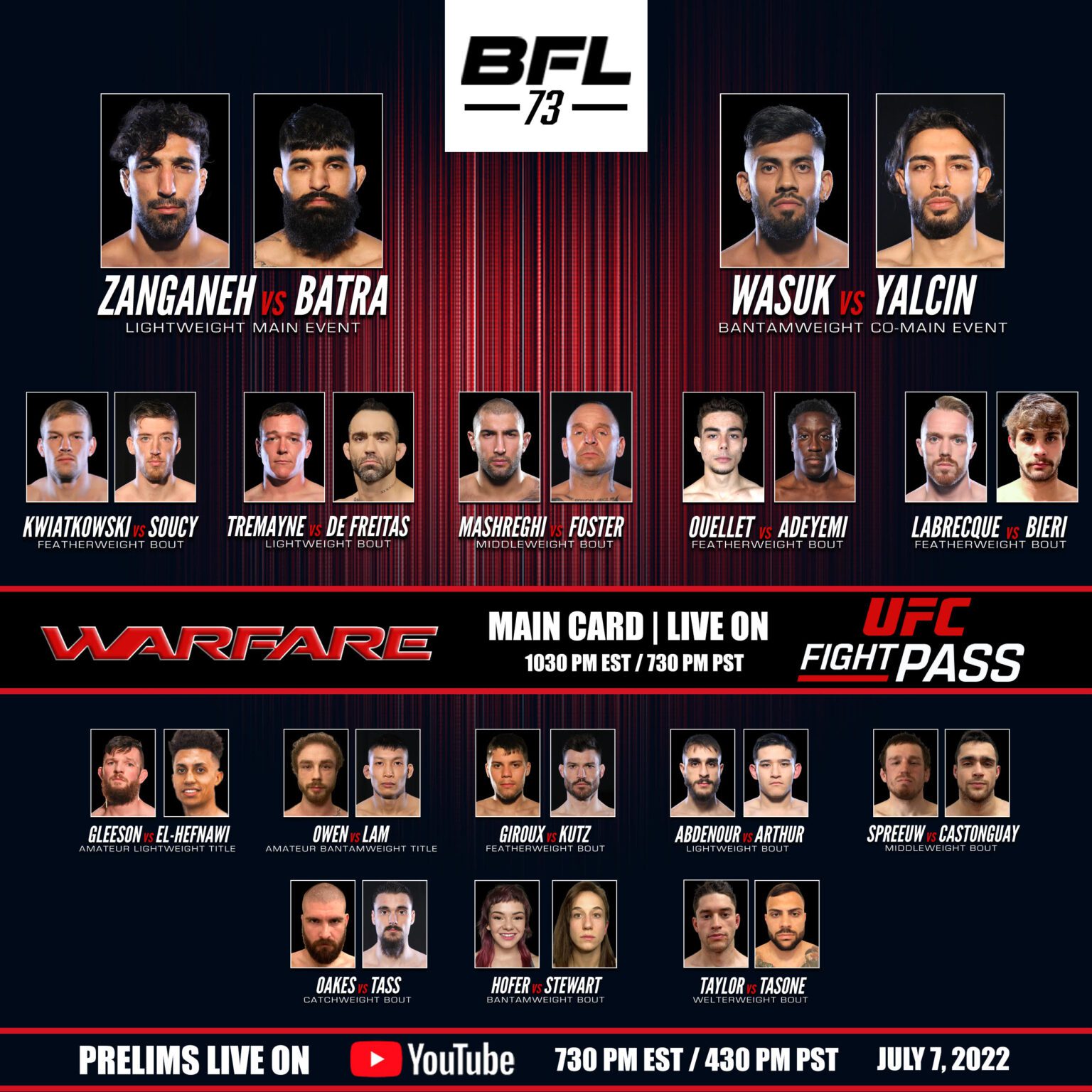 BFL | MMA | Vancouver, BC, Canada